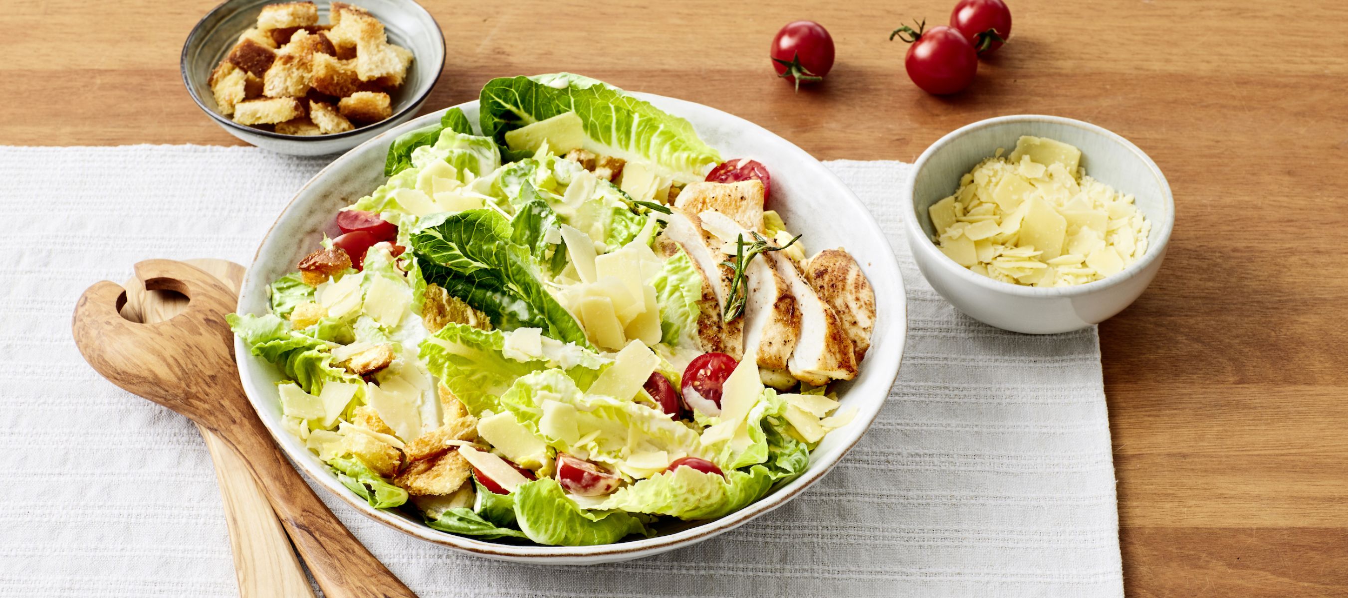 Salat Mit Hähnchenbrust Dressing