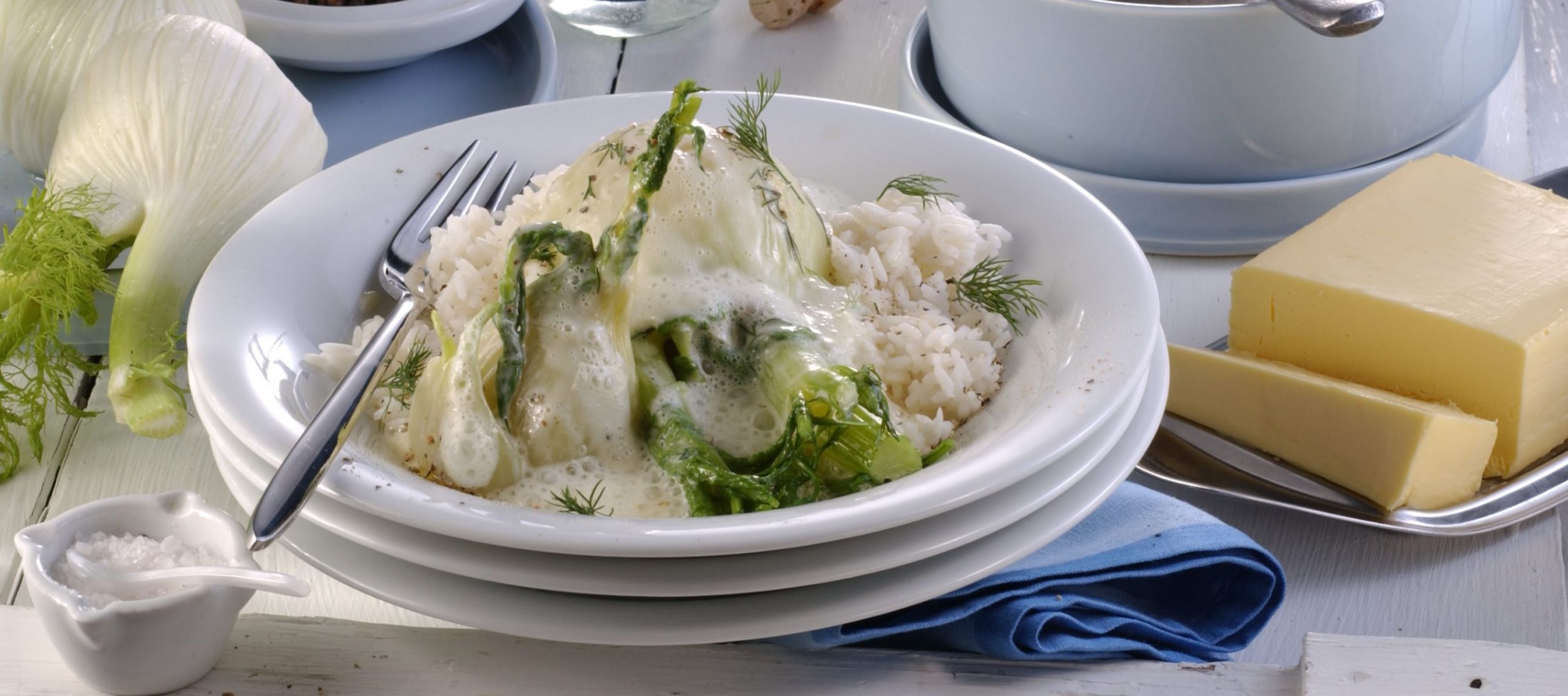 Griechischer Fenchel Mit Ouzo Dill Sauce Rezept Einfach Zubereitet