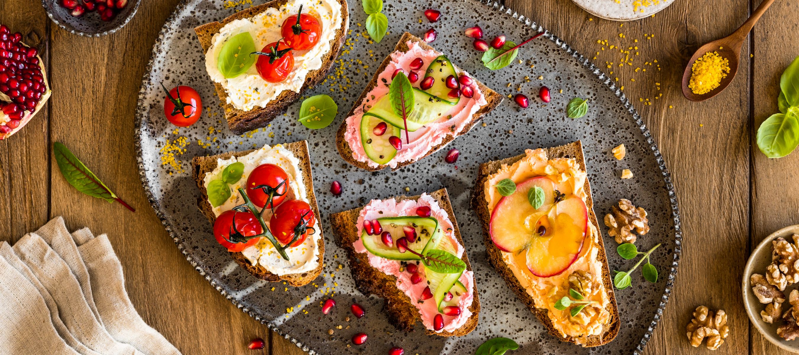 Dreierlei belegte Stullen Rezept einfach zubereitet - Kerrygold