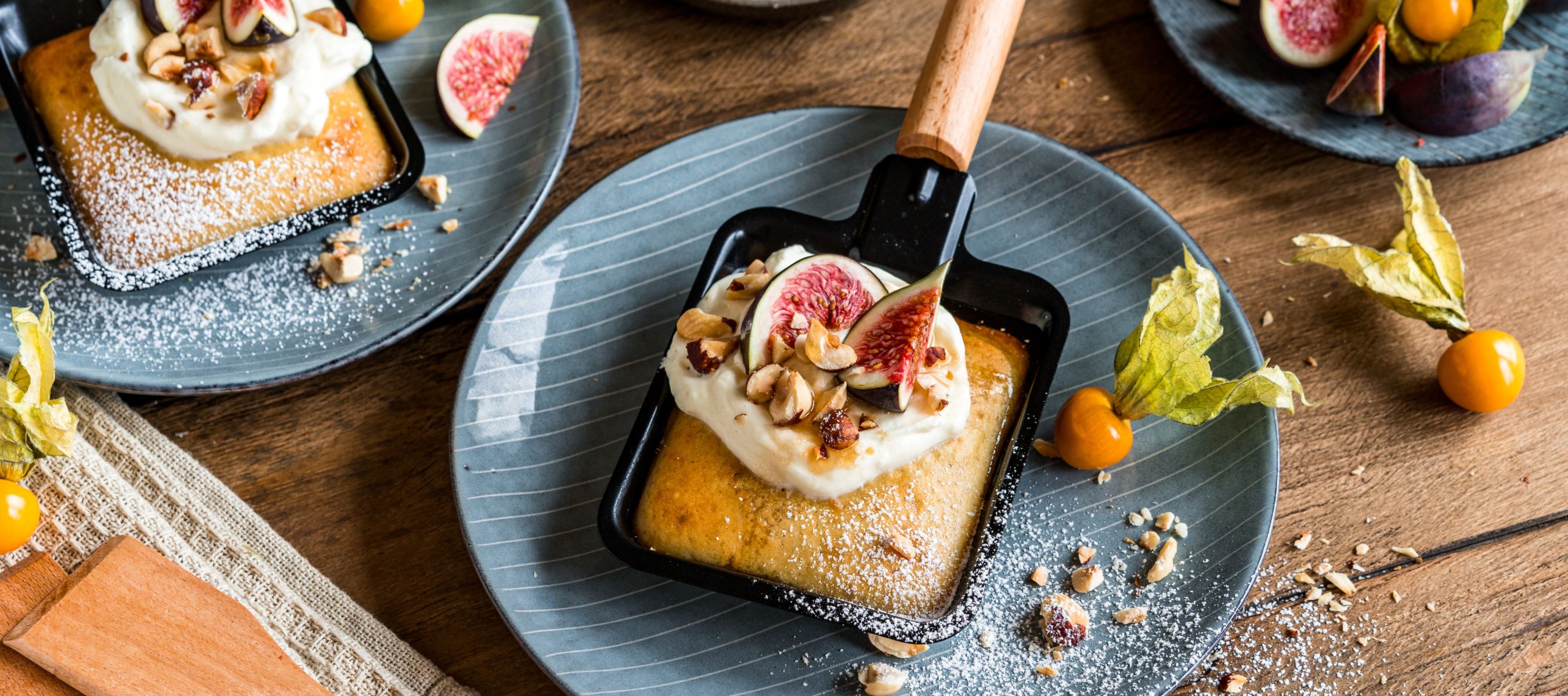 Pancakes aus dem Raclettepfännchen Rezept einfach zubereitet - Kerrygold