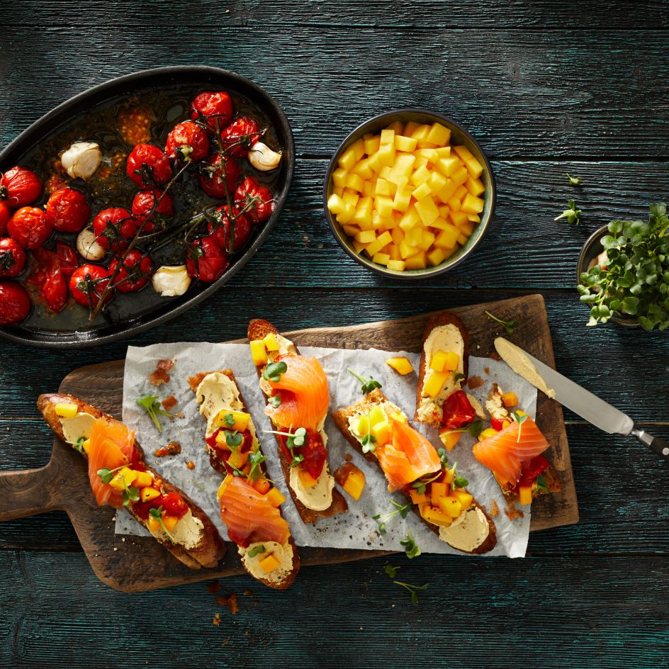 Dreierlei belegte Stullen Rezept einfach zubereitet - Kerrygold
