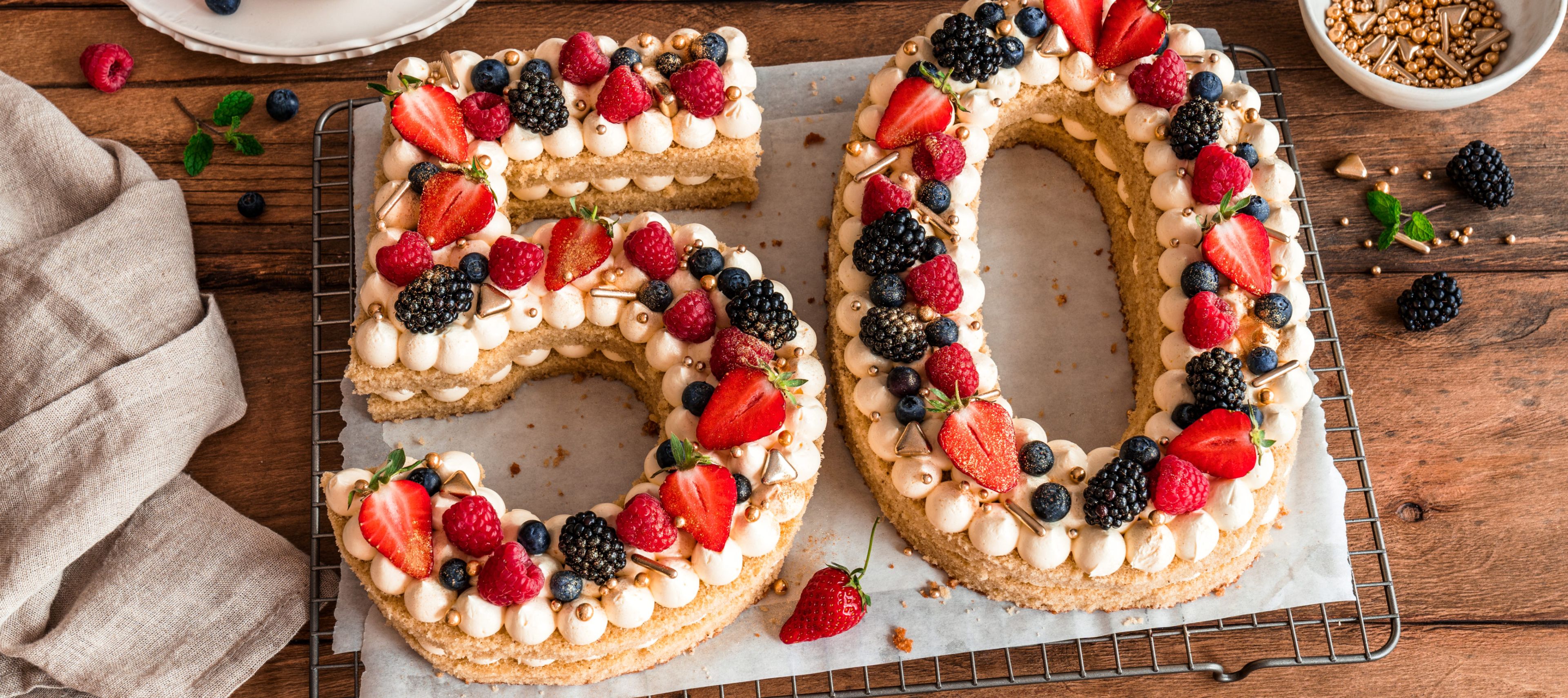 Number Cake Rezept einfach zubereitet - Kerrygold