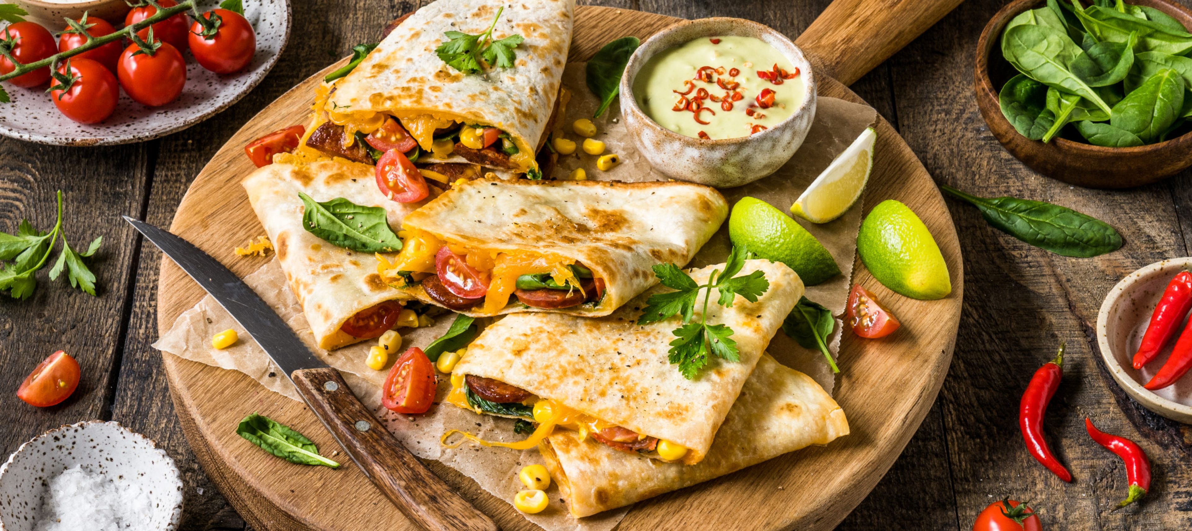 Quesadillas Rezept einfach zubereitet - Kerrygold