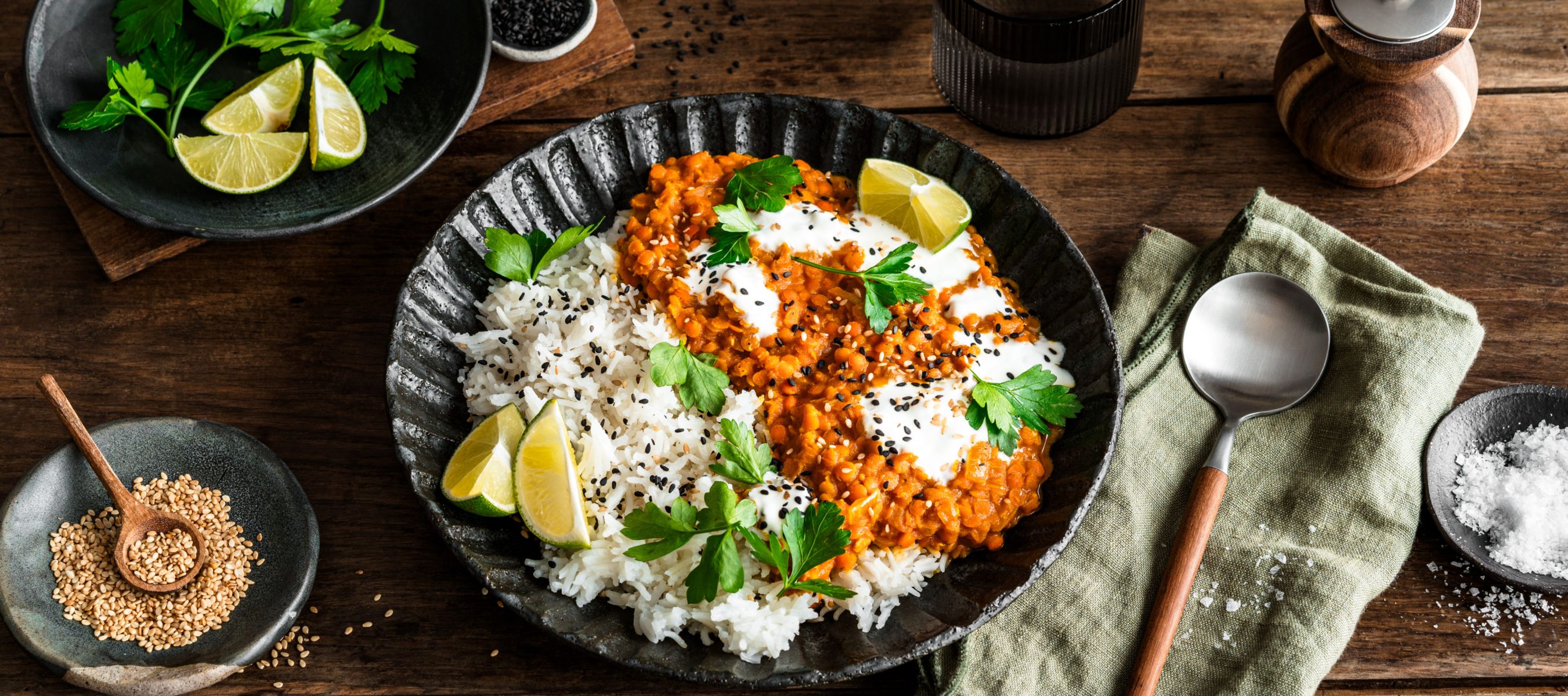 Linsen Curry Rezept einfach zubereitet - Kerrygold