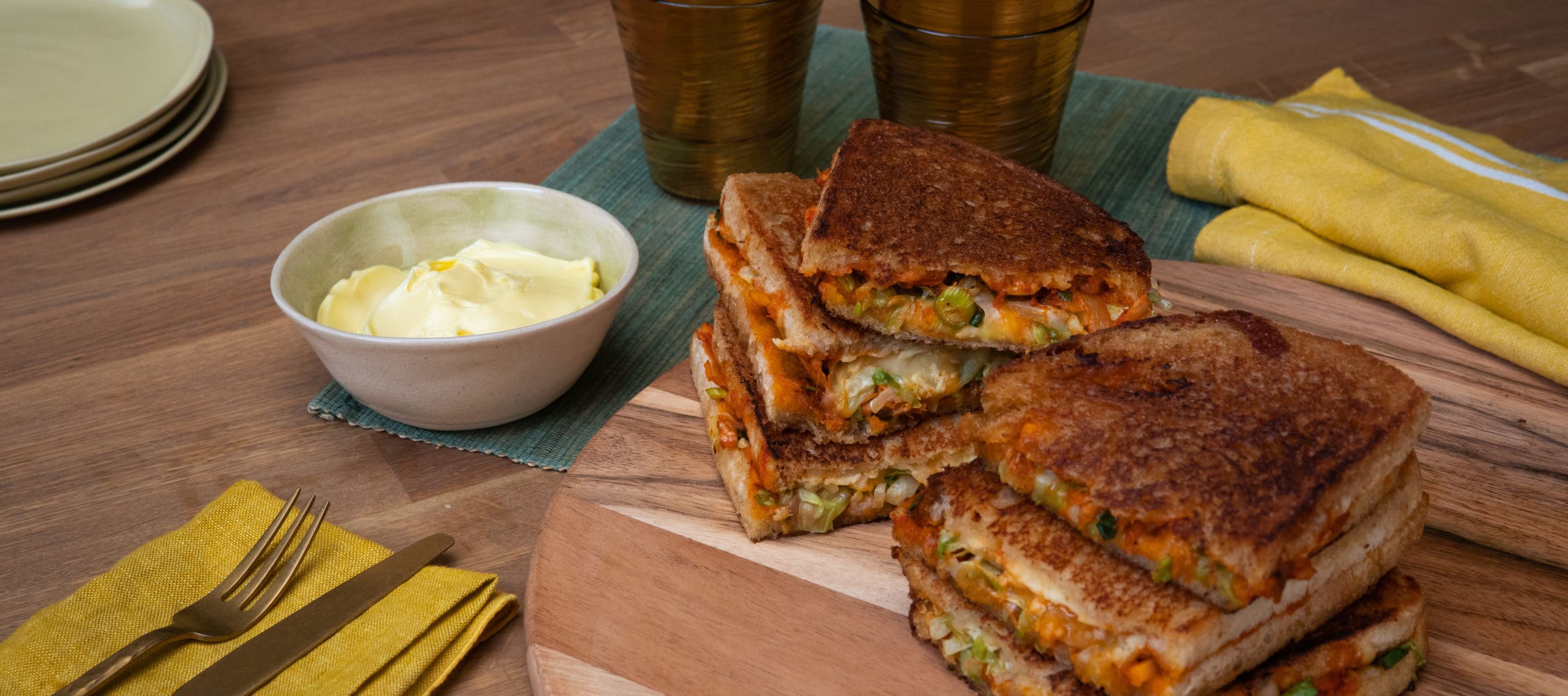 Toasties Rezept einfach zubereitet - Kerrygold